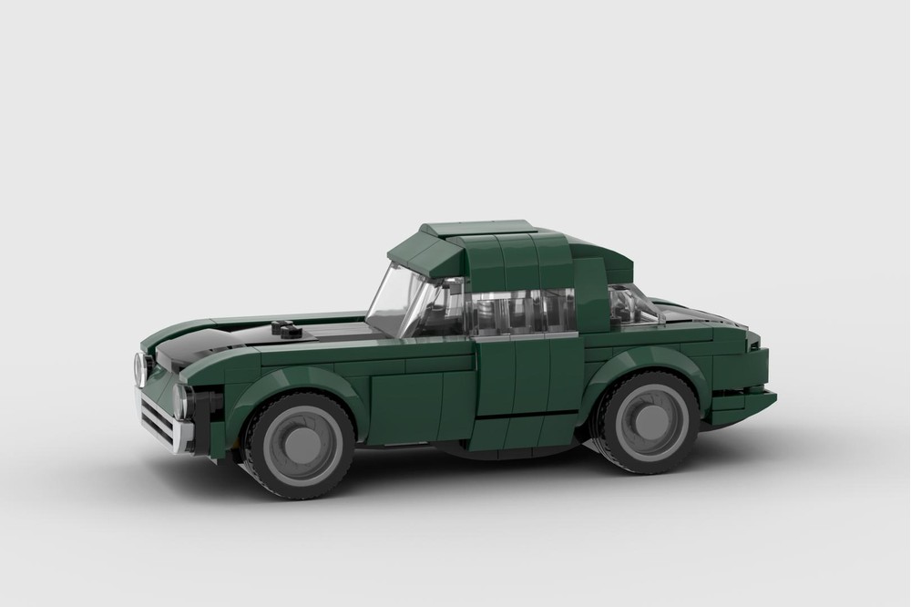 LEGO MOC Mercedes-Benz 300SL by timeremembered | Rebrickable - Build ...