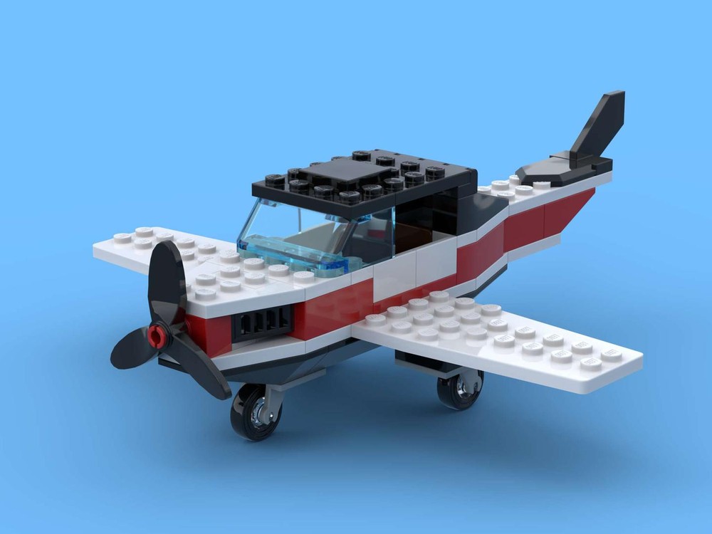 LEGO MOC Kleines Flugzeug by Steineboden | Rebrickable - Build with LEGO