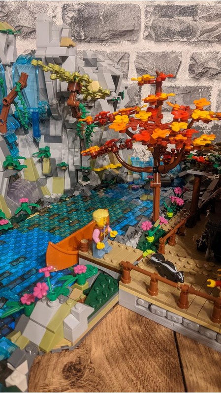 LEGO MOC Waterfall extention for 21338 by world_of_bricks | Rebrickable ...