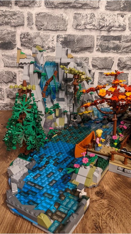 LEGO MOC Waterfall extention for 21338 by world_of_bricks | Rebrickable ...