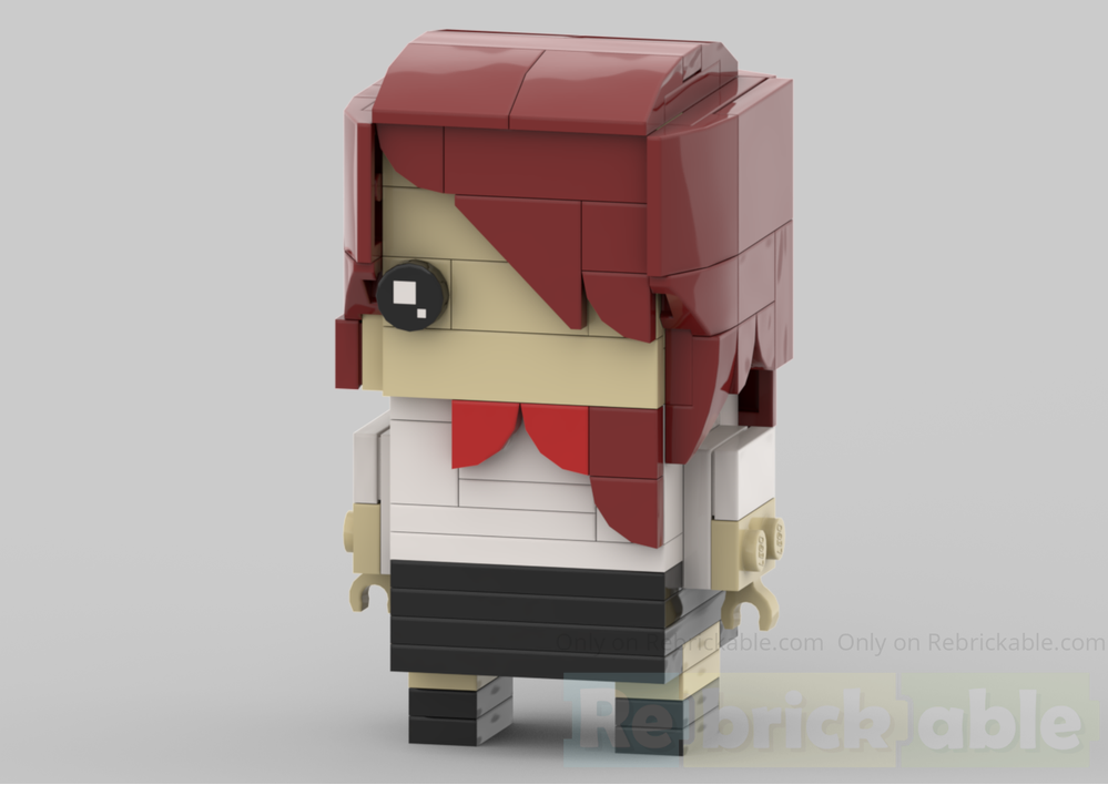 LEGO MOC Mitsuru Kirijo BrickHead - Persona 3 by GoldengamerLego ...