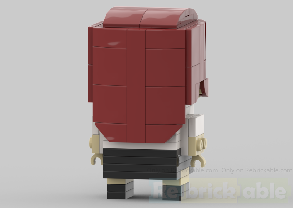 LEGO MOC Mitsuru Kirijo BrickHead - Persona 3 by GoldengamerLego ...