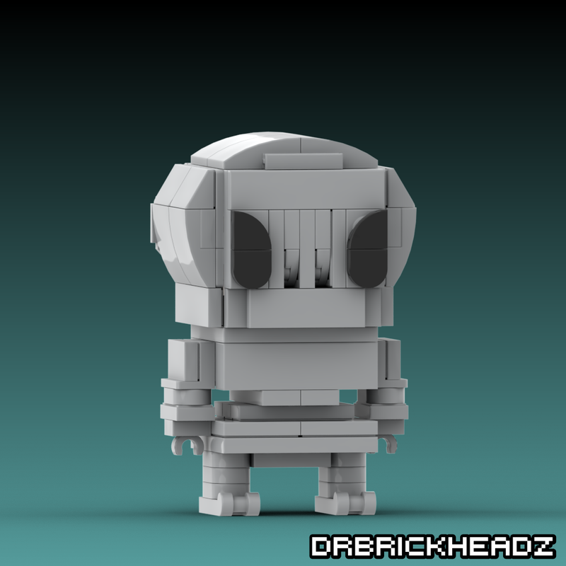 LEGO MOC Gray Alien (The X-Files) Brickheadz by DrBrickheadz ...
