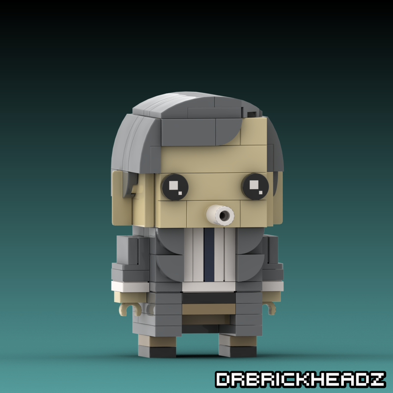 LEGO MOC Cigarette Smoking Man (The X-Files) Brickheadz by DrBrickheadz ...