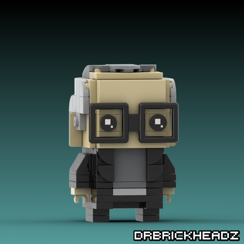 LEGO MOC Melvin Frohike (The X-Files) Brickheadz by DrBrickheadz ...