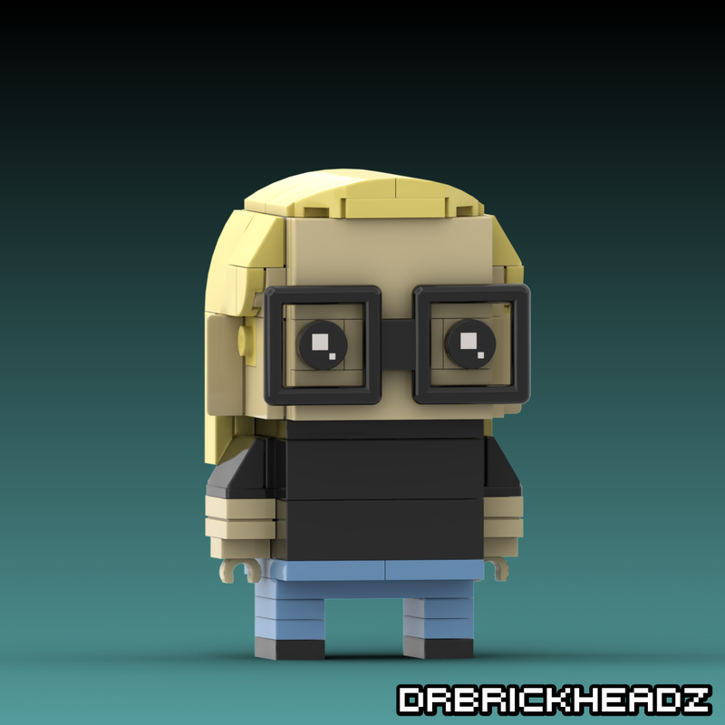 LEGO MOC RIchard Langly (The X-Files) Brickheadz by DrBrickheadz ...