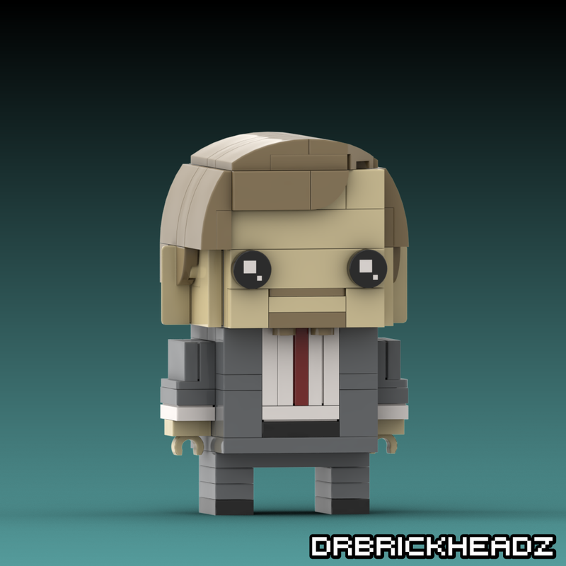 LEGO MOC John Fitzgerald Byers (The X-Files) Brickheadz by DrBrickheadz ...