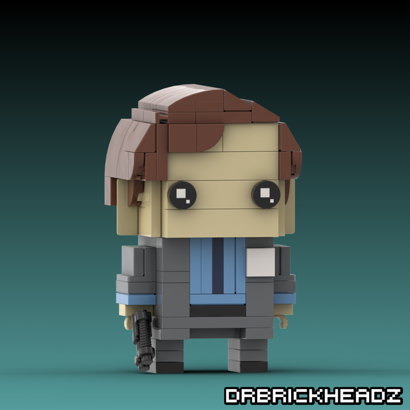 LEGO MOC Fox Mulder (The X-Files) Brickheadz by DrBrickheadz ...