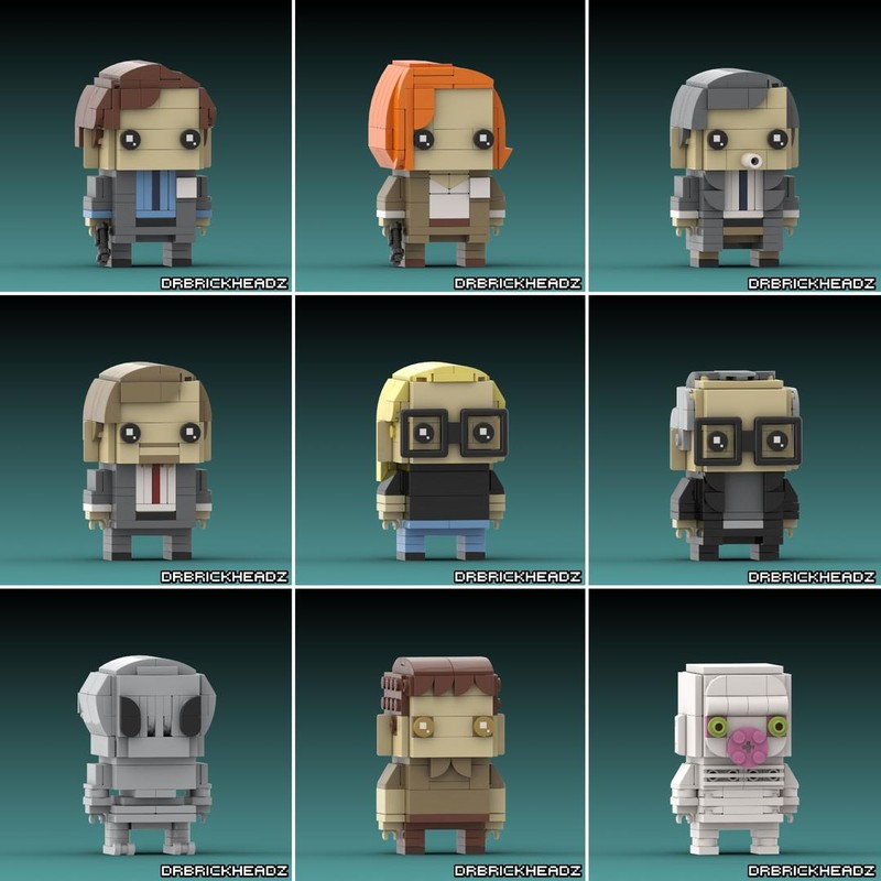 LEGO MOC The X-Files Brickheadz Collection by DrBrickheadz ...