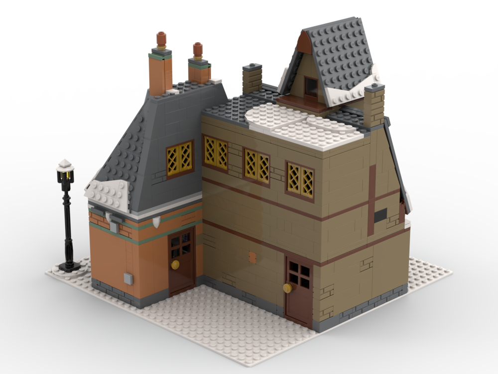LEGO MOC Modular Hogsmeade - Modification of set 76388 by Brick Artisan | Rebrickable - Build ...