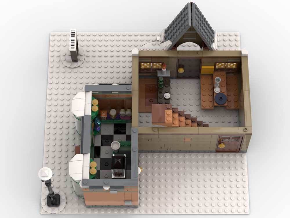 LEGO MOC Modular Hogsmeade - Modification of set 76388 by Brick Artisan | Rebrickable - Build ...
