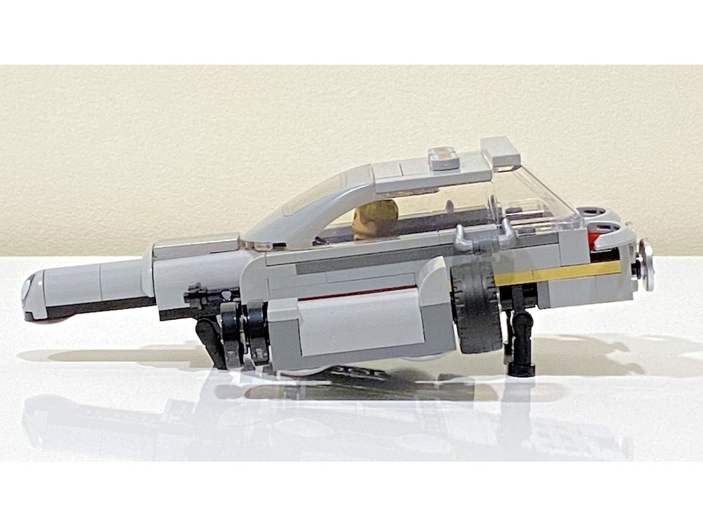 Lego Moc 76911 Thruster Bondship By Strokednotdead Rebrickable