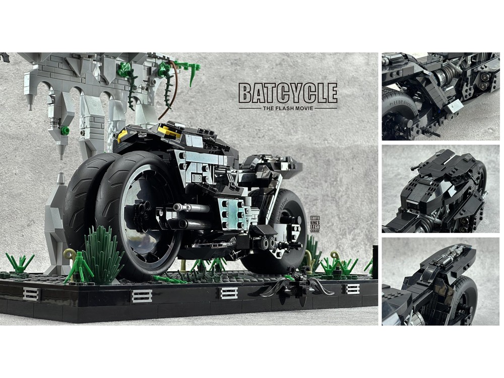 LEGO MOC BATCYCLE (The Fash Movie) by alwaysking | Rebrickable - Build ...