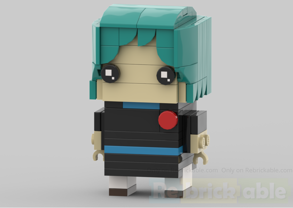 LEGO MOC Fuuka Yamagishi BrickHead - Persona 3 by GoldengamerLego ...