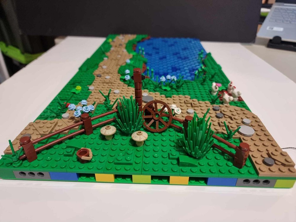 LEGO MOC Hobbiton - Section 2 and 3 by 03janedoe | Rebrickable - Build ...