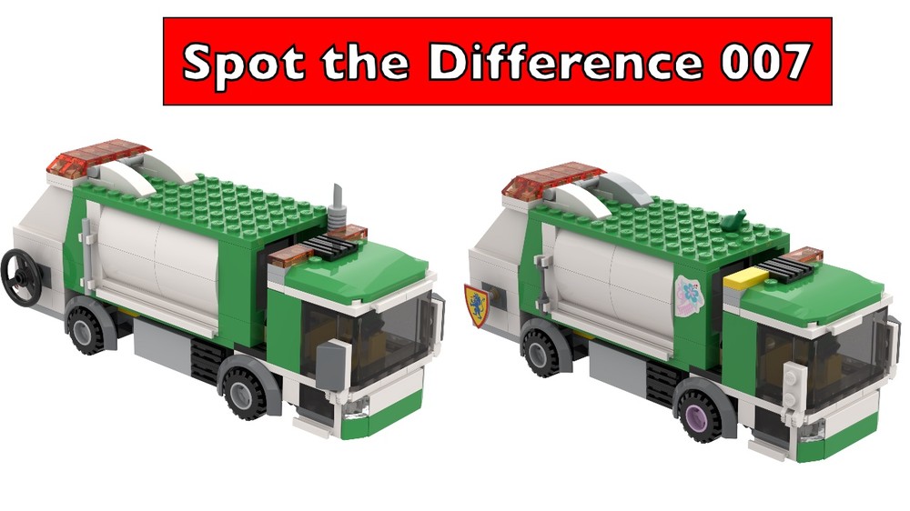 LEGO MOC Lego Spot the Difference 007 by ZTBricks | Rebrickable - Build ...