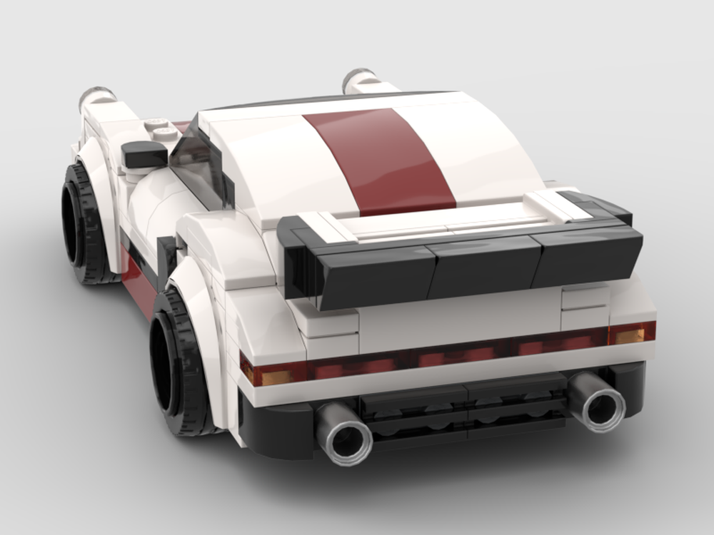 Lego Moc 1975 Porsche 911 Turbo By Toms8wides Rebrickable Build