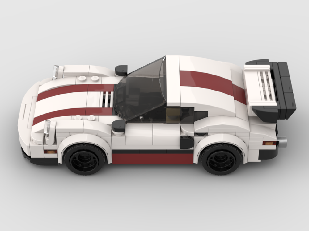 Lego Moc 1975 Porsche 911 Turbo By Toms8wides Rebrickable Build