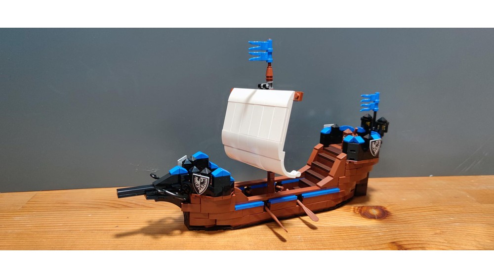 LEGO MOC Medieval Falcon Knight Ship by Sir Perceval | Rebrickable ...