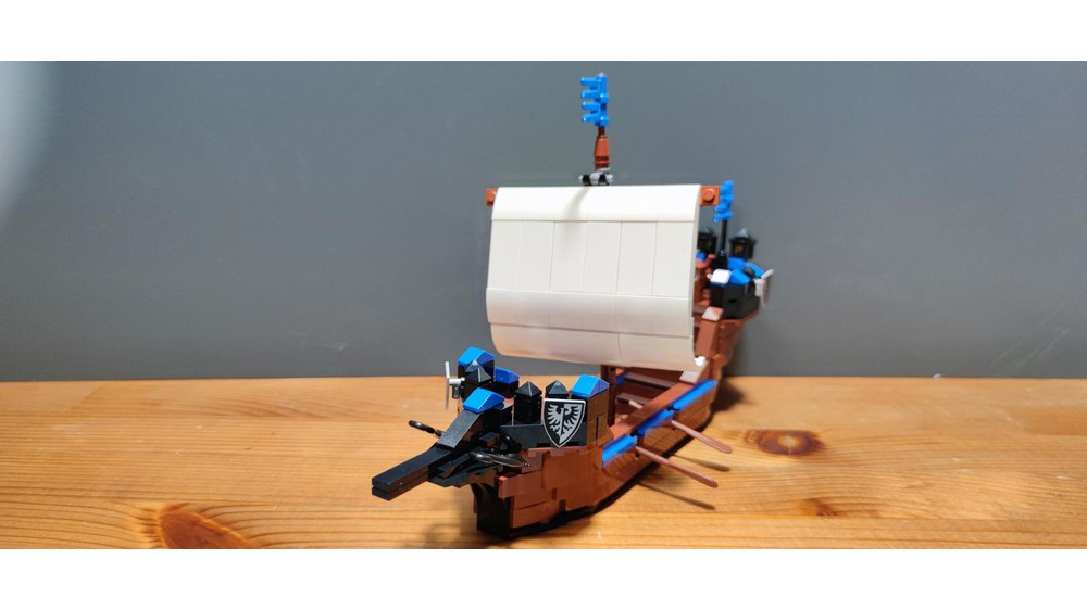 LEGO MOC Medieval Falcon Knight Ship by Sir Perceval | Rebrickable ...
