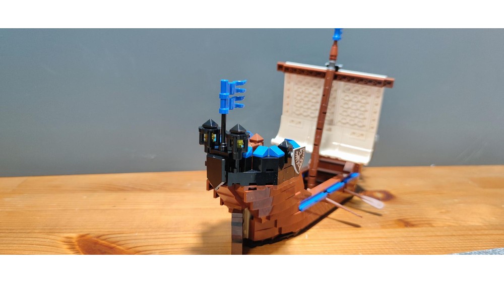 LEGO MOC Medieval Falcon Knight Ship by Sir Perceval | Rebrickable ...