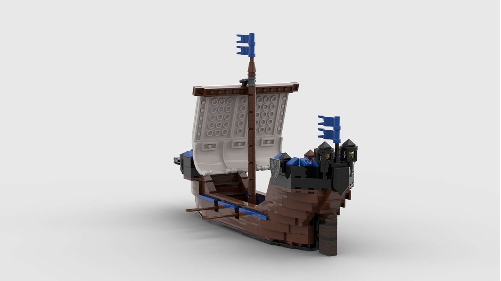 LEGO MOC Medieval Falcon Knight Ship by Sir Perceval | Rebrickable ...