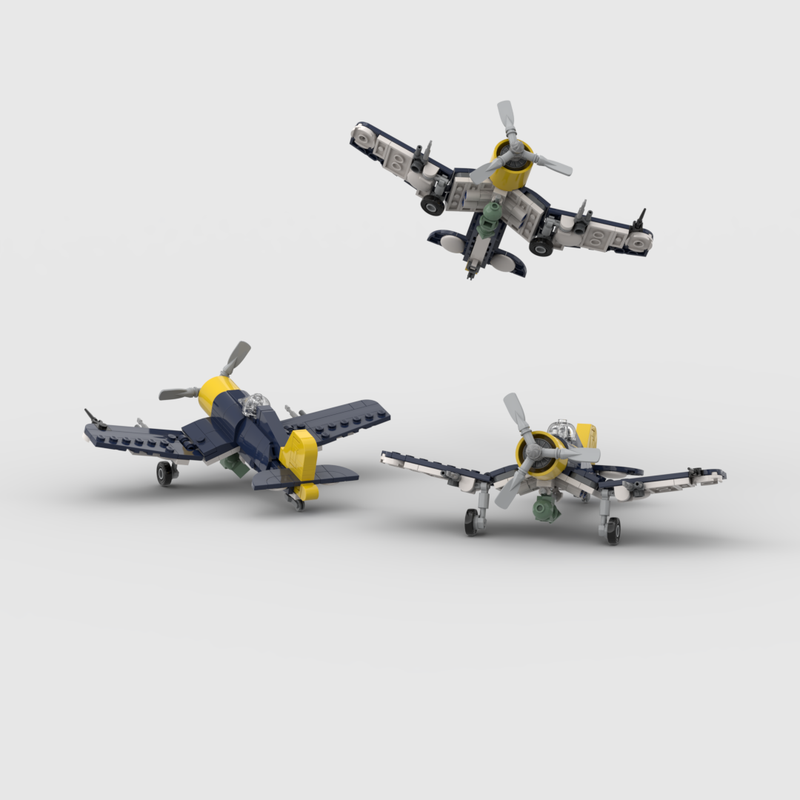 LEGO MOC F4U by ynry | Rebrickable - Build with LEGO