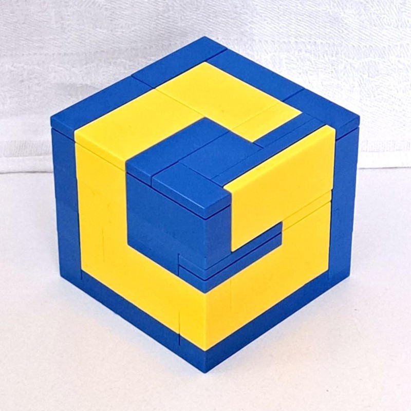 LEGO MOC Cubic Character «G» by axsbricks | Rebrickable - Build with LEGO