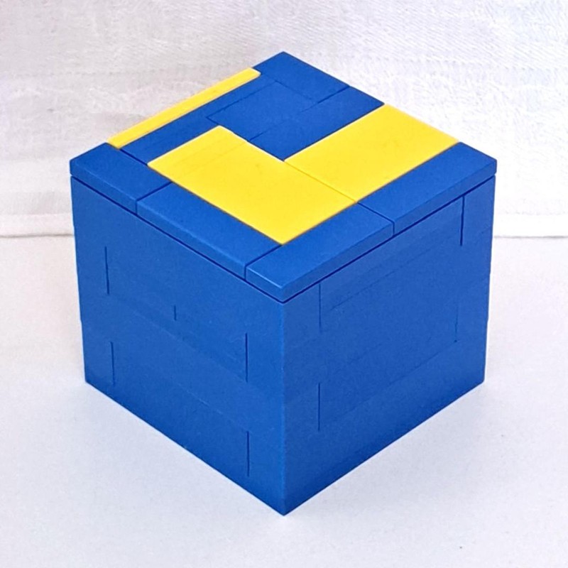 LEGO MOC Cubic Character «G» by axsbricks | Rebrickable - Build with LEGO