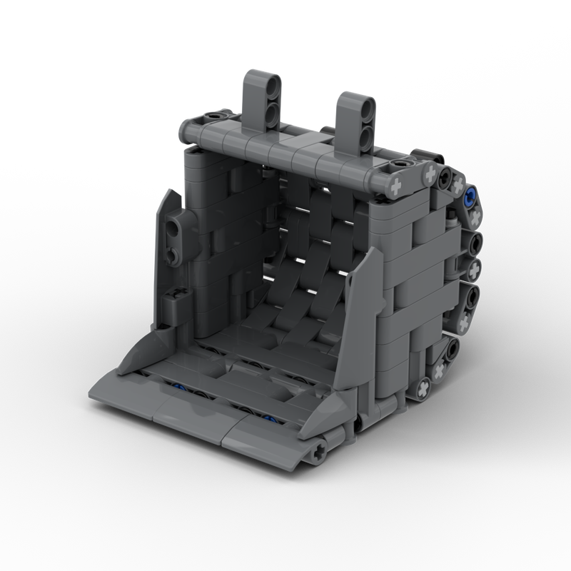 LEGO MOC excavator bucket V2 by voigtjo | Rebrickable - Build with LEGO