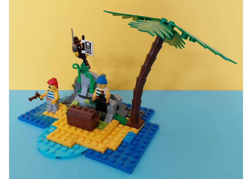 LEGO MOC Pirate Island by sets_mocs_figures | Rebrickable - Build with LEGO