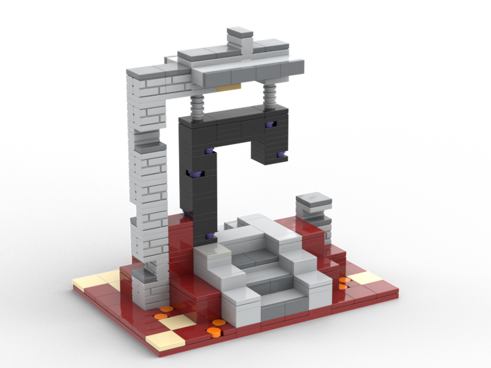 LEGO MOC Minecraft Ruined Portal by FyreDragon | Rebrickable - Build ...