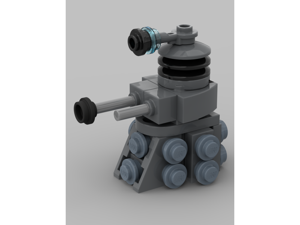 LEGO MOC Dalek by FoxBlox | Rebrickable - Build with LEGO