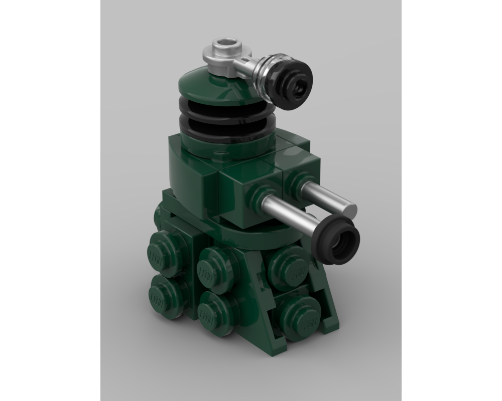 Lego Moc Dalek By Foxblox Rebrickable Build With Lego