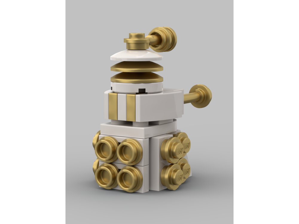 Lego Moc Dalek By Foxblox Rebrickable Build With Lego