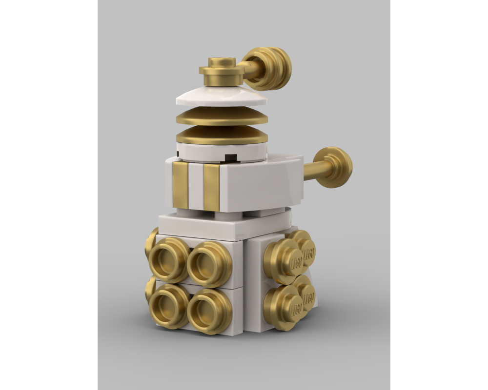 Lego Moc Dalek By Foxblox Rebrickable Build With Lego