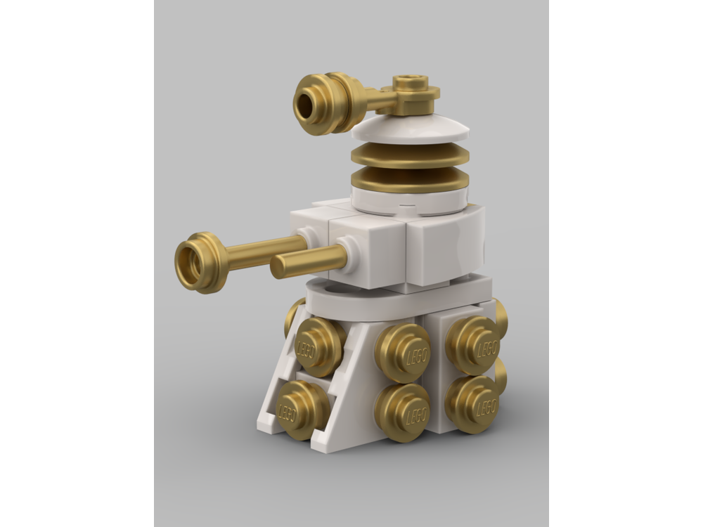 Lego Moc Dalek By Foxblox Rebrickable Build With Lego
