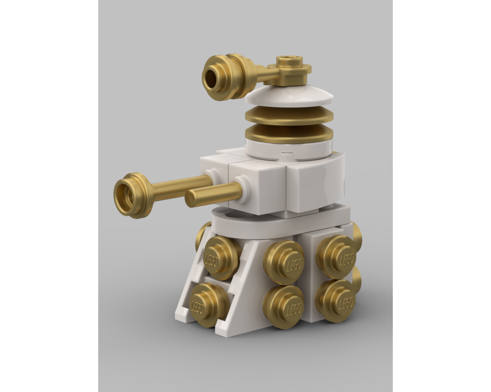 Lego Moc Dalek By Foxblox Rebrickable Build With Lego