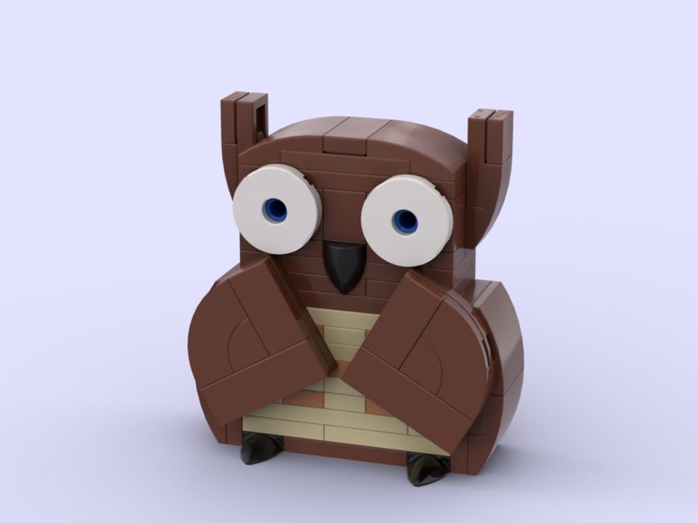LEGO MOC Owl by AmyBricks | Rebrickable - Build with LEGO
