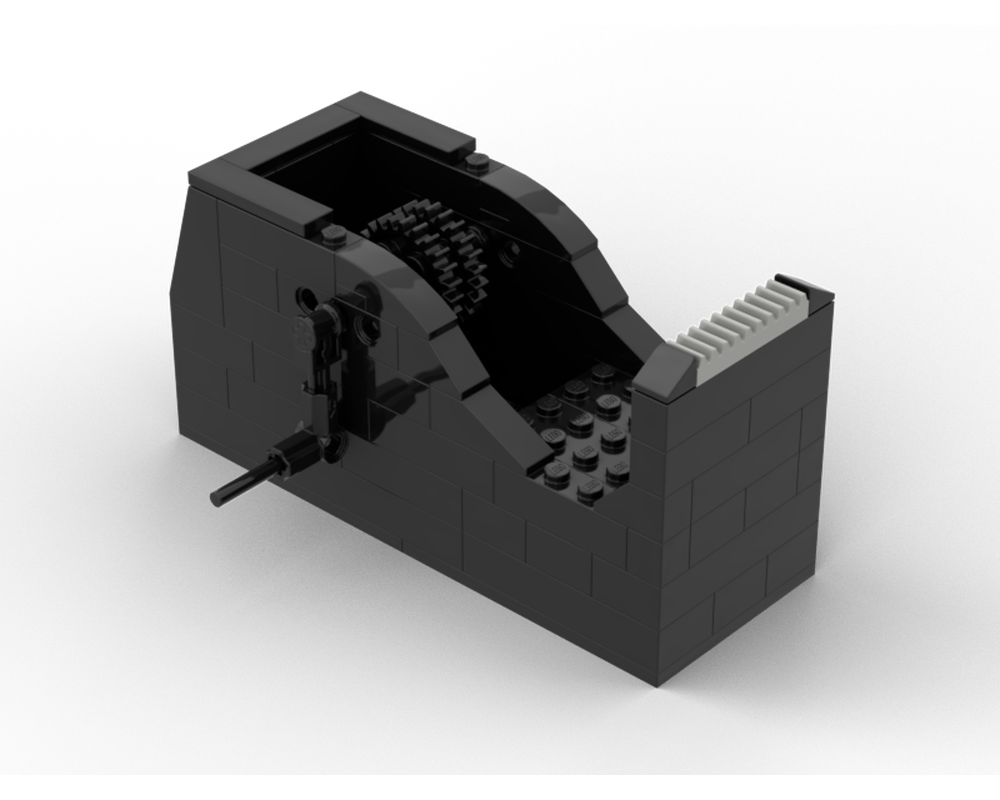 LEGO MOC Tape Dispenser by mindvisiongraphics | Rebrickable - Build ...