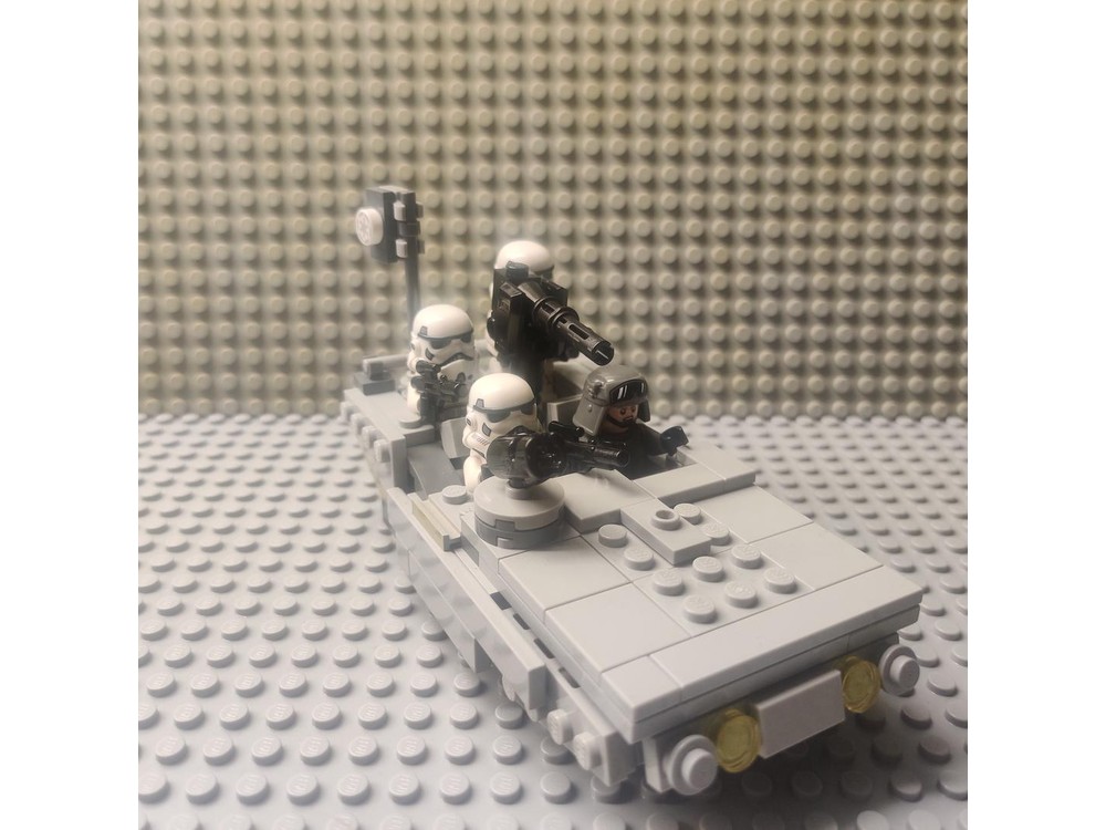 Lego Moc Imperial Patrol Speeder By Nimbuzbricks Rebrickable Build