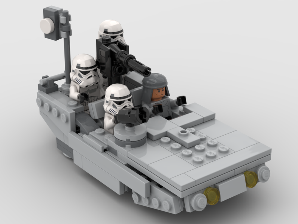 Lego Moc Imperial Patrol Speeder By Nimbuzbricks Rebrickable Build