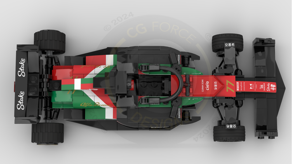 Lego Moc F1 Alfa Romeo C43 Monza By Cgforcedesigns Rebrickable