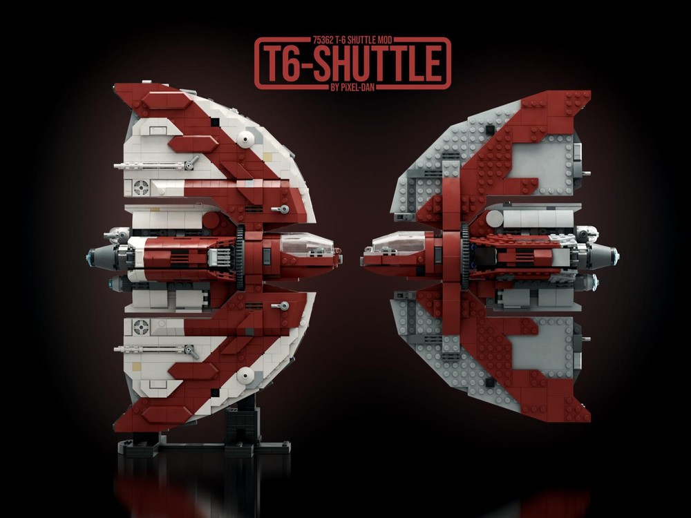LEGO MOC PiXEL-DANs - 75362 - T6-Shuttle Modification by PiXEL-DAN ...