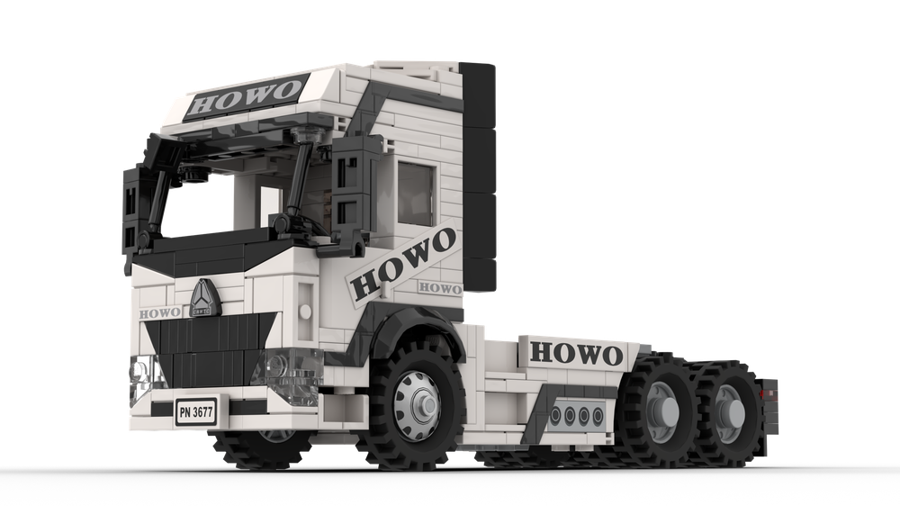 LEGO MOC Howo A7 by Yellow.LXF | Rebrickable - Build with LEGO