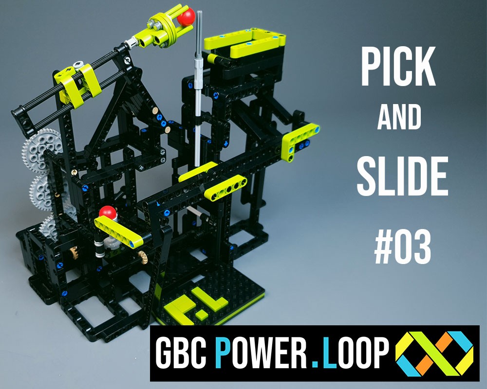 LEGO MOC GBC Power Loop 03 - Pick and Slide by Planet GBC | Rebrickable - Build with LEGO