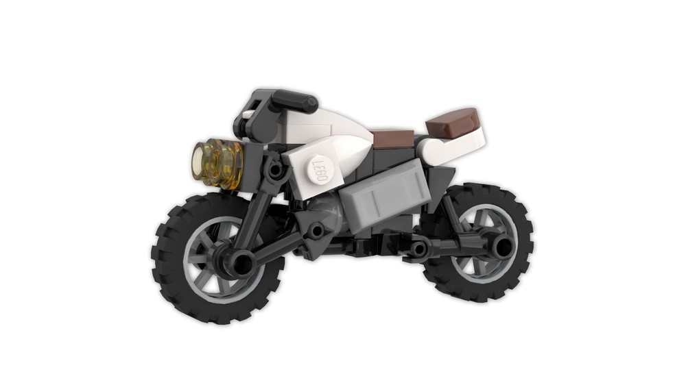 LEGO MOC Minifig scale motorcycle by felix.rebricks | Rebrickable ...