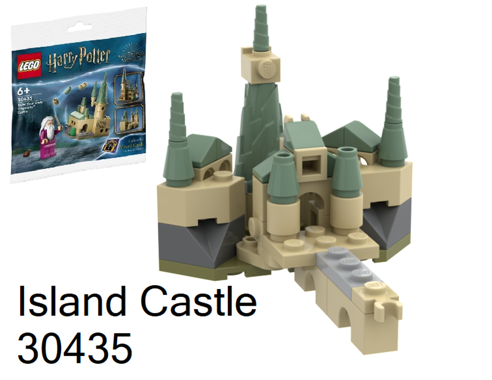 LEGO MOC Island Castle 30435 by LexAnderz | Rebrickable - Build with LEGO