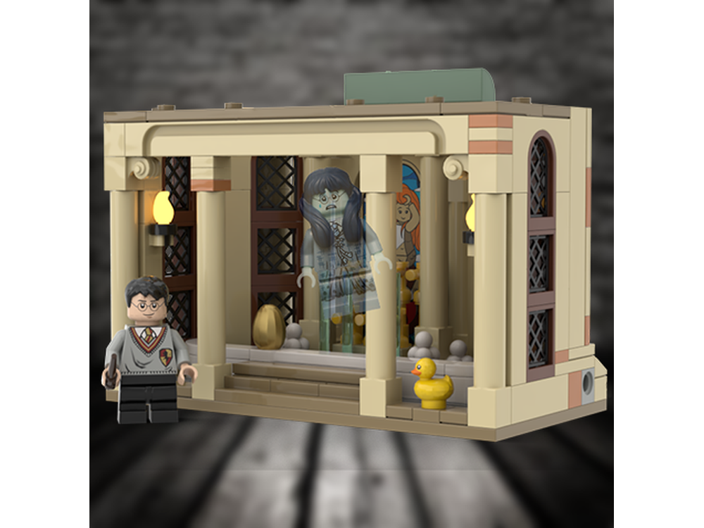 Lego Moc Prefects Bathroom By Jd Bricks Rebrickable Build With Lego