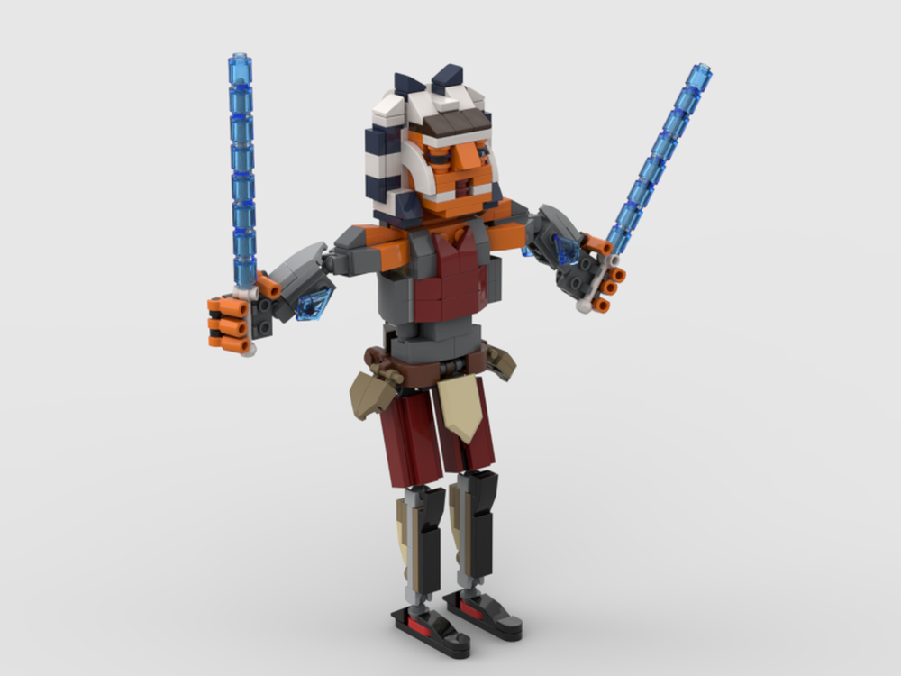 Lego Moc Ahsoka Tano By 93haar Rebrickable Build With Lego